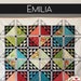 Quilt Pattern (digital Download PDF) of EMILIA Quilt by Robin Pickens ...