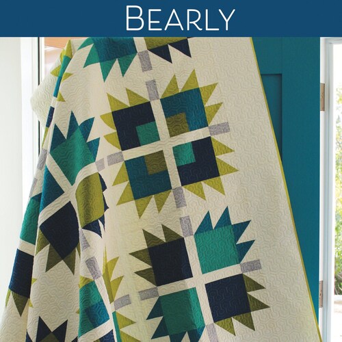 BEARLY Quilt Pattern Digital PDF by Robin Pickens Square | Etsy