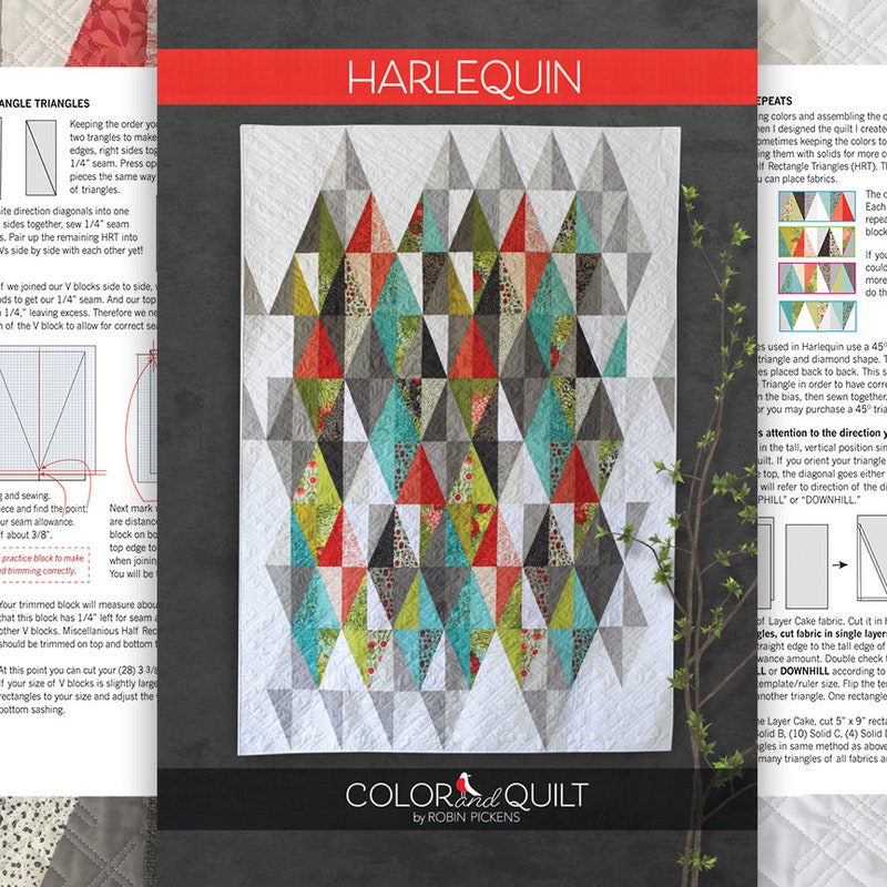 Harlequin Pattern - Etsy