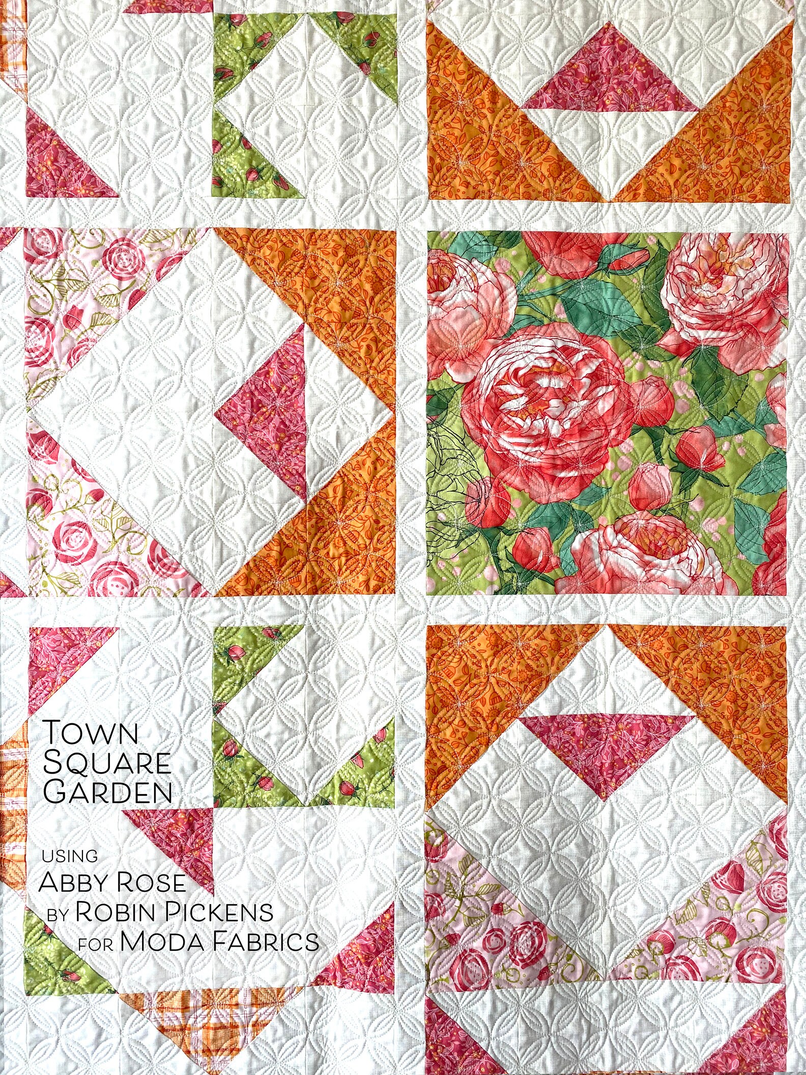 Quilt Pattern digital Downloadable Pdf of TOWN SQUARE GARDEN - Etsy