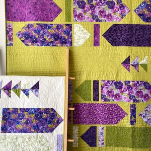 RUNWAY STRUT Digital Pdf Quilt Pattern From Robin Pickens, in Lap, Twin ...