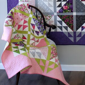 Quilt Pattern (digital Download PDF) of EMILIA Quilt by Robin Pickens ...