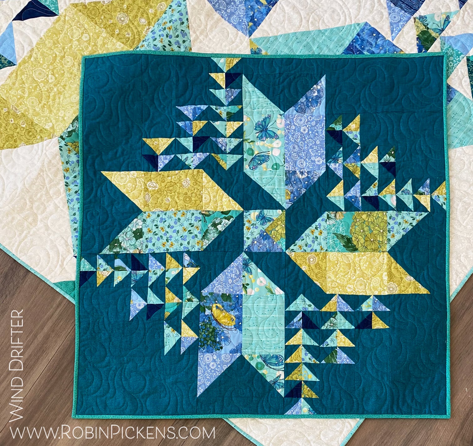 WIND DRIFTER PDF Digital Quilt Pattern by Robin Pickens in - Etsy