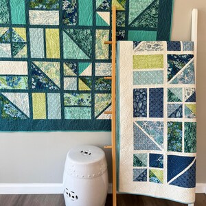 BACKSLASH Quilt Pattern (digital PDF) by Robin Pickens in Lap/wall ...
