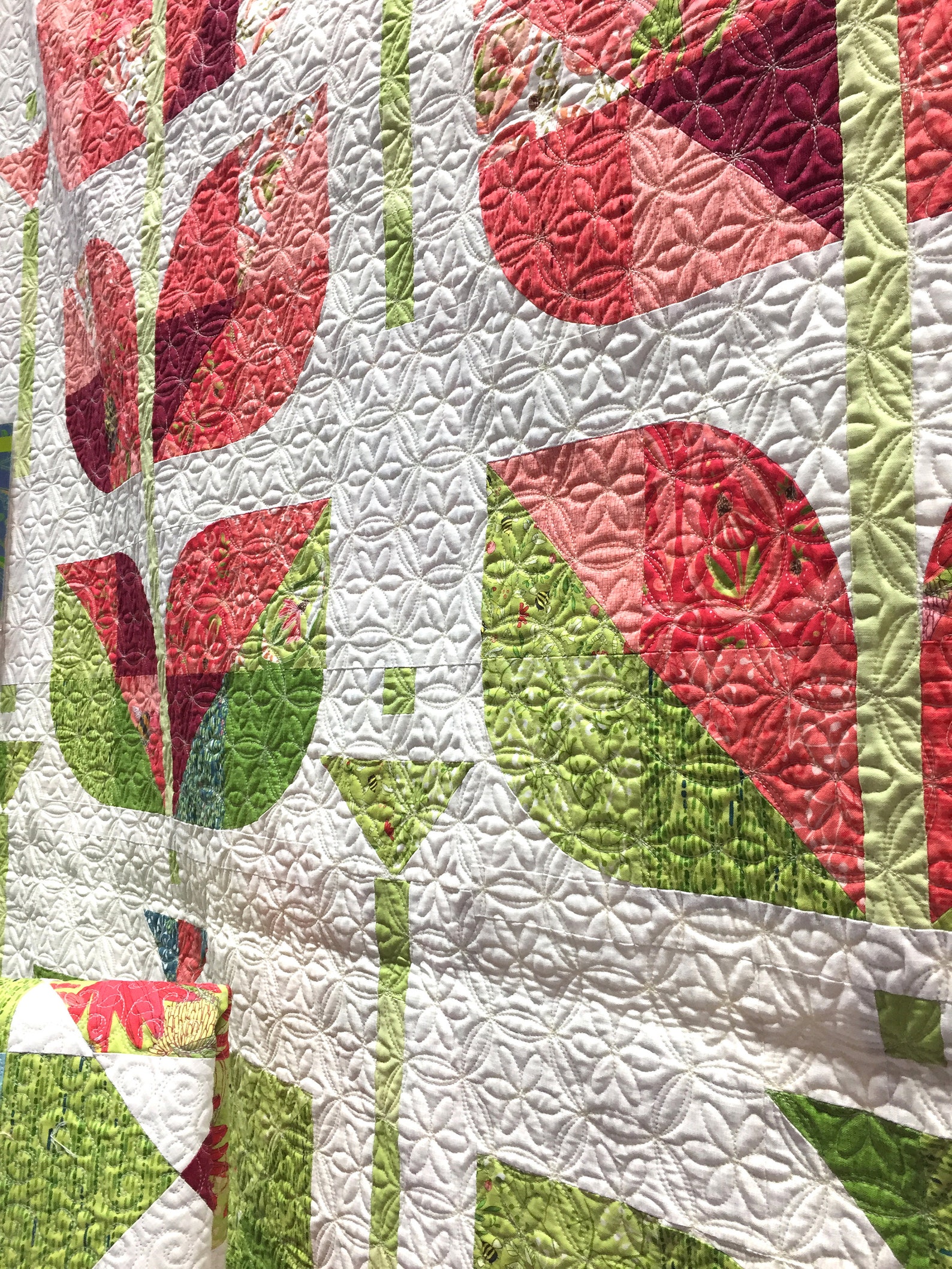 Quilt Pattern Digital PDF of BEANSTALK by Robin Pickens/ Lap, Large ...