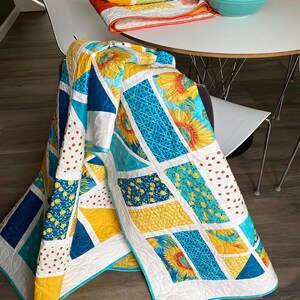 BACKSLASH Quilt Pattern (digital PDF) by Robin Pickens in Lap/wall ...