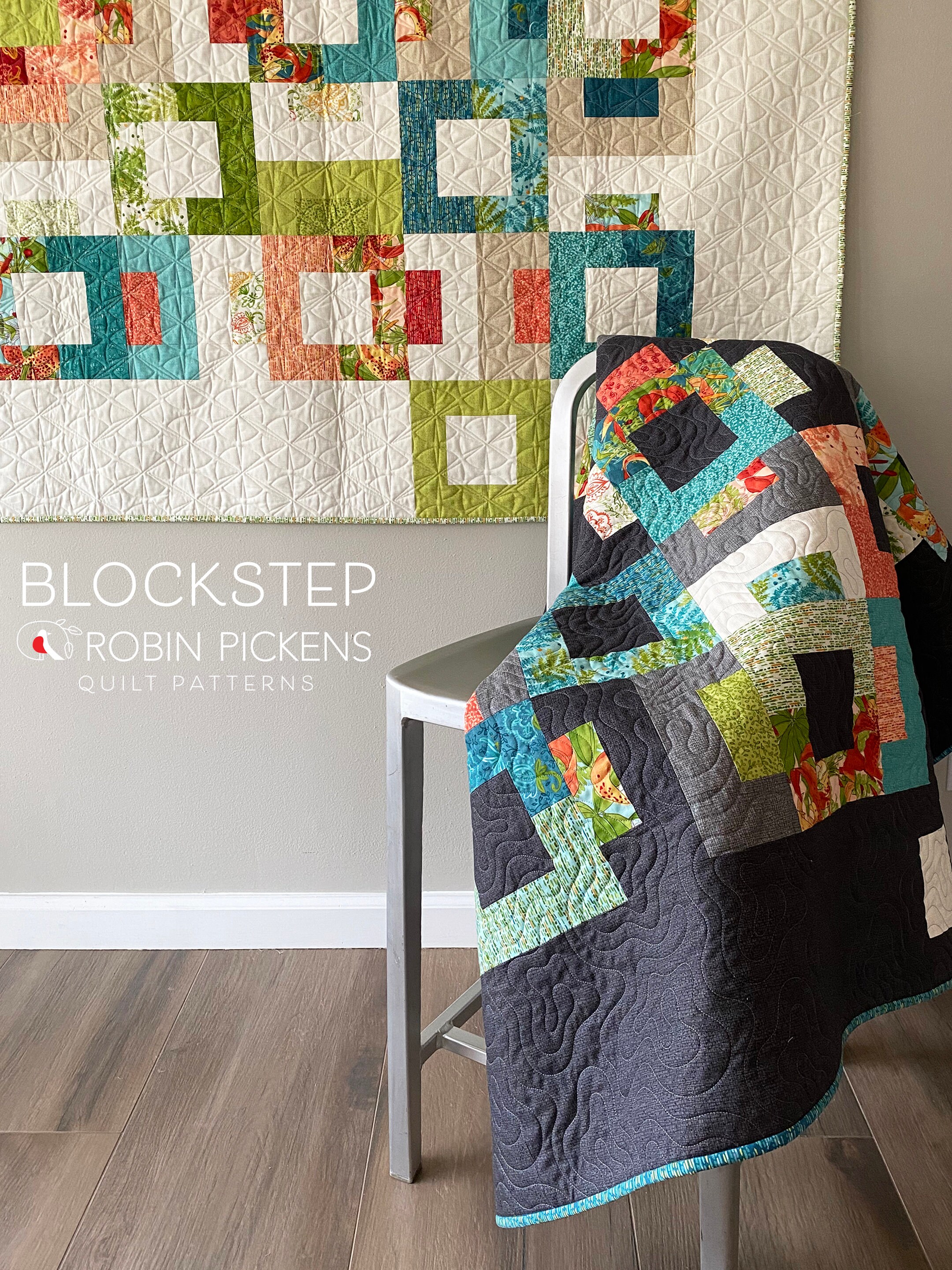 Quilt Pattern digital Download PDF of BLOCKSTEP Quilt by - Etsy UK