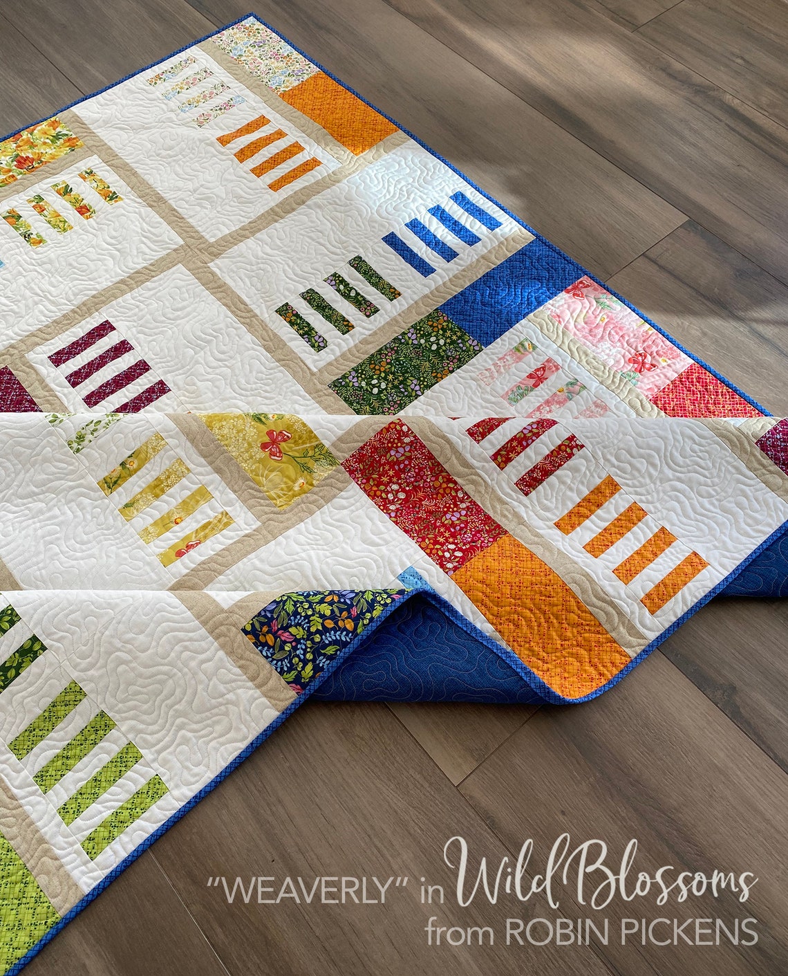 WEAVERLY Quilt Pattern PDF (digital Download) by Robin Pickens in Lap ...