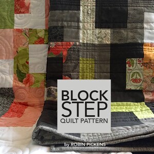 Quilt Pattern digital download PDF of BLOCKSTEP Quilt by | Etsy