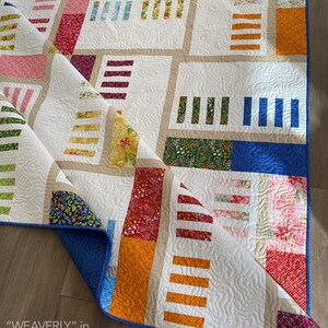 WEAVERLY Quilt Pattern PDF (digital Download) by Robin Pickens in Lap ...