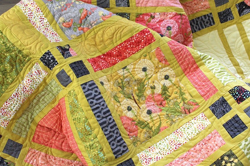 Quilt Pattern downloadable Digital PDF of FRINGE Quilt by - Etsy Australia