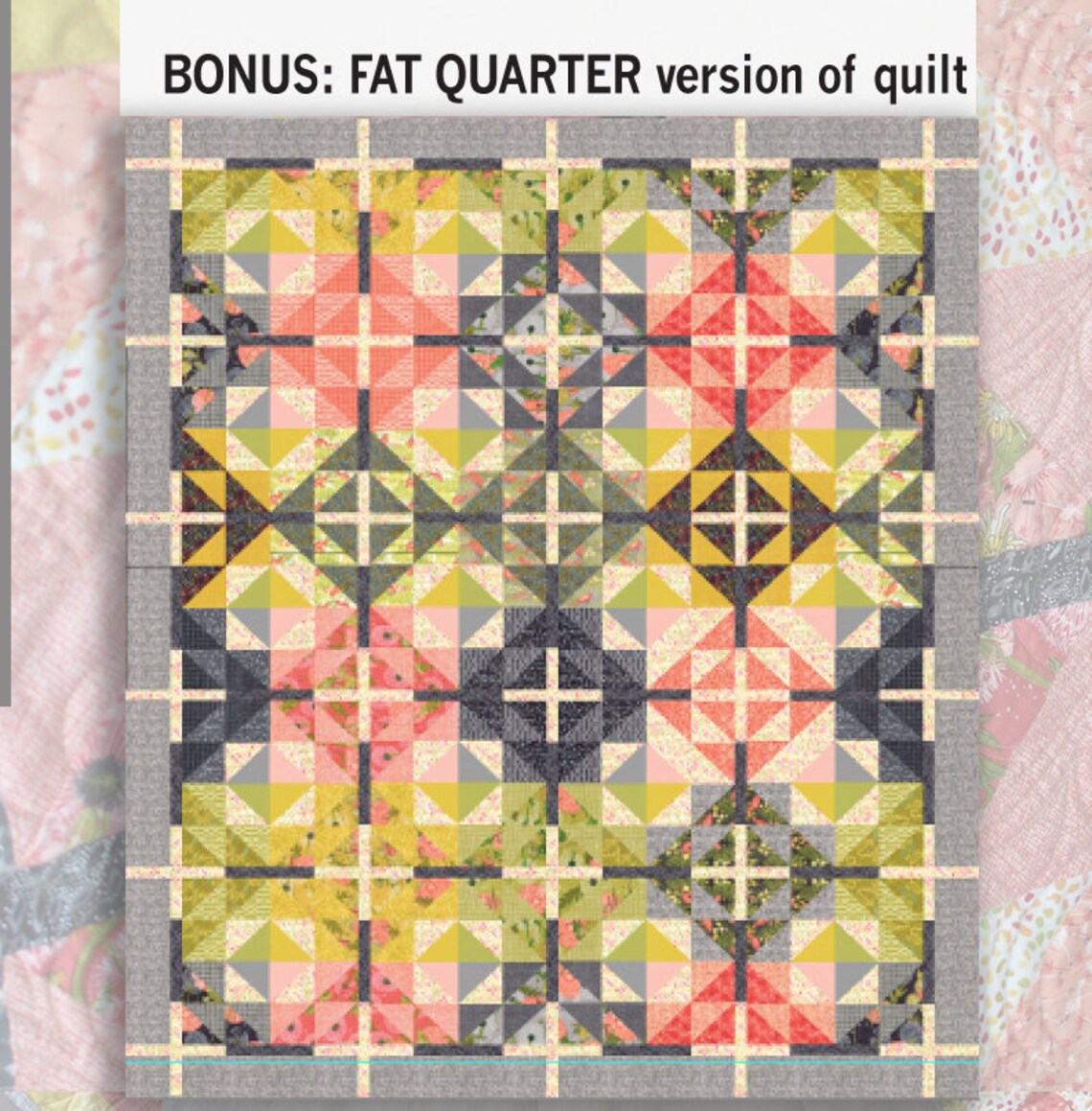 Quilt Pattern downloadable Digital PDF of FARMHOUSE CROSSING - Etsy
