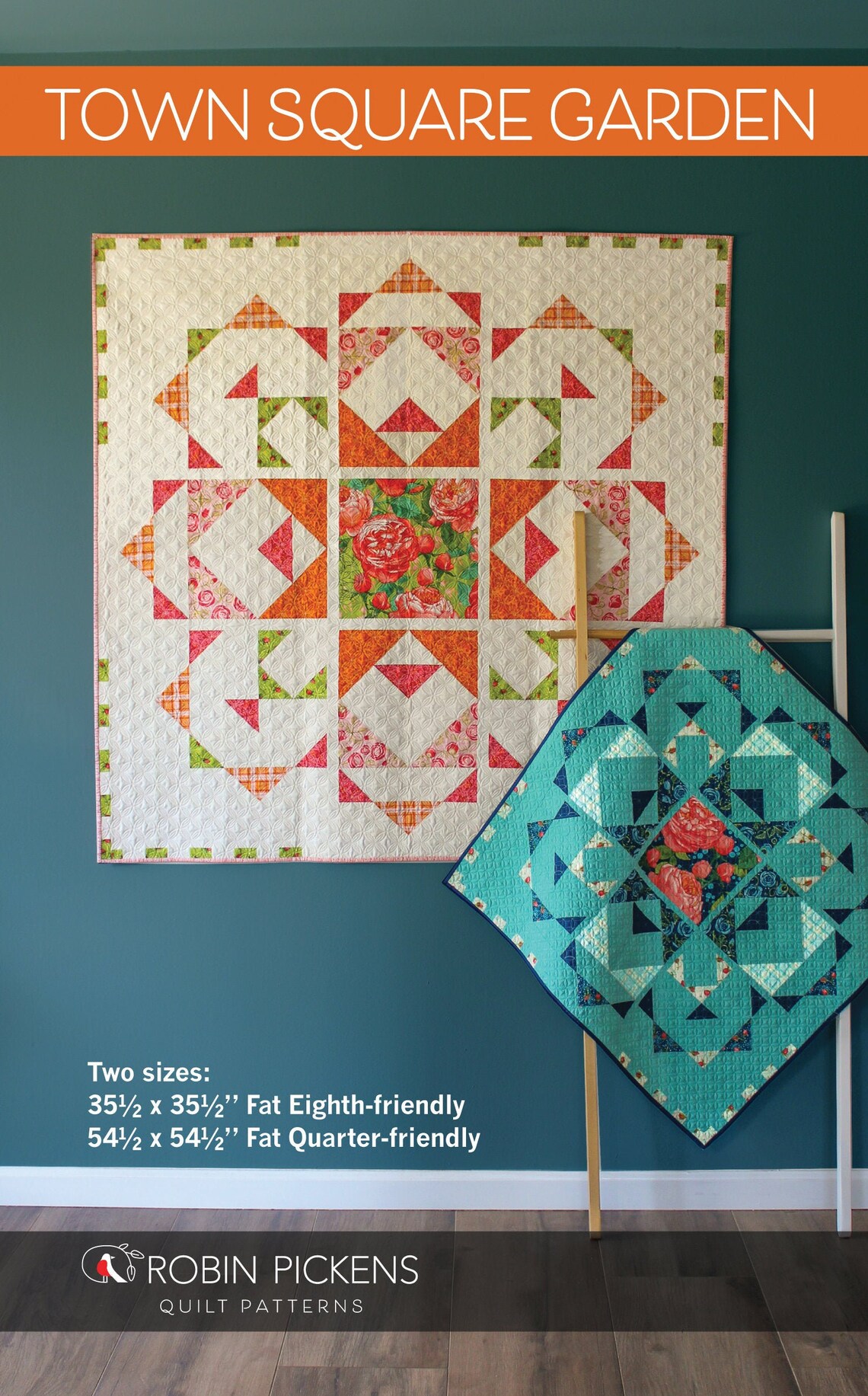 Quilt Pattern digital Downloadable Pdf of TOWN SQUARE GARDEN - Etsy