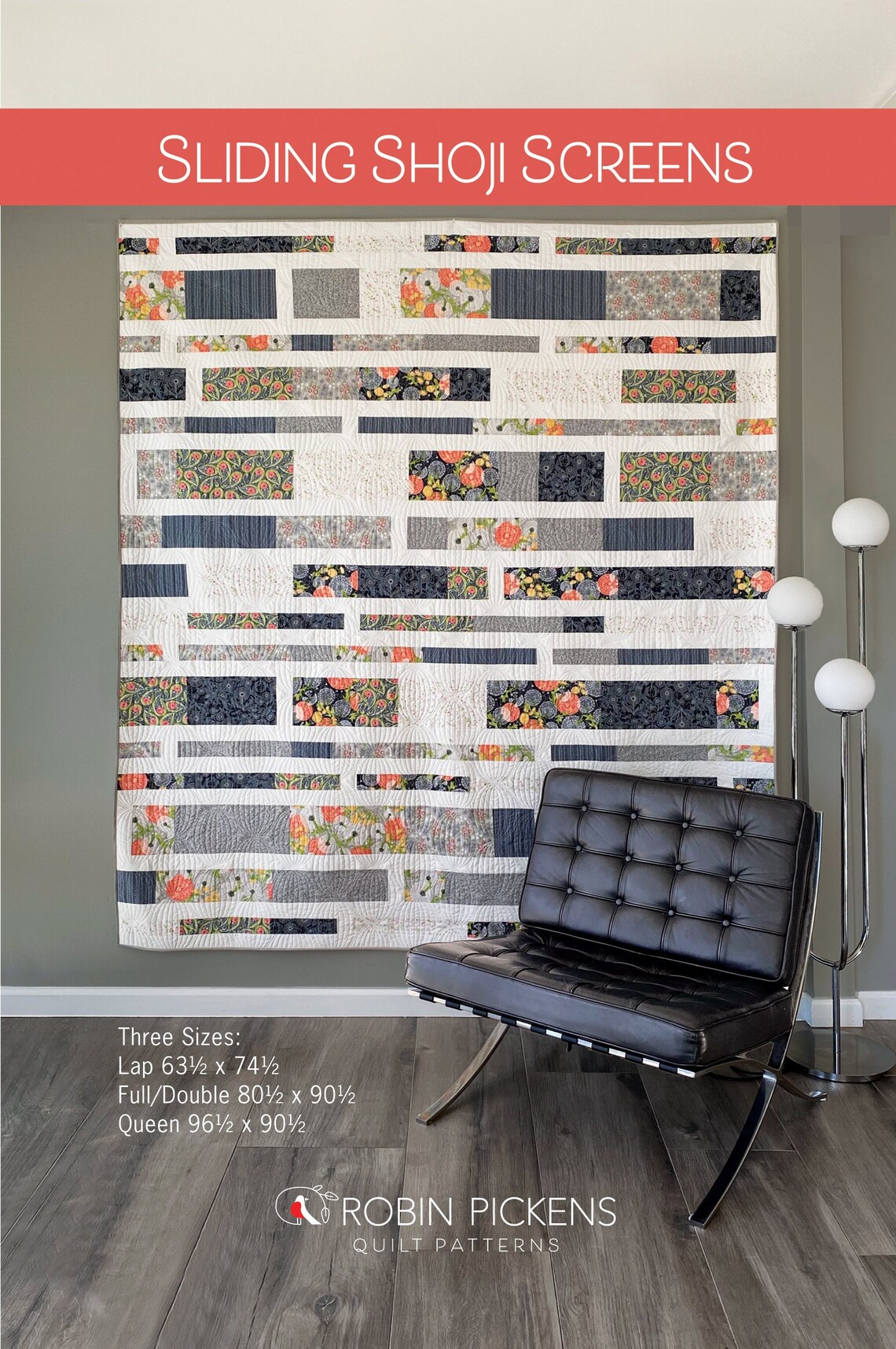Quilt Pattern "sliding Shoji Screens" Digital PDF by Robin Pickens ...