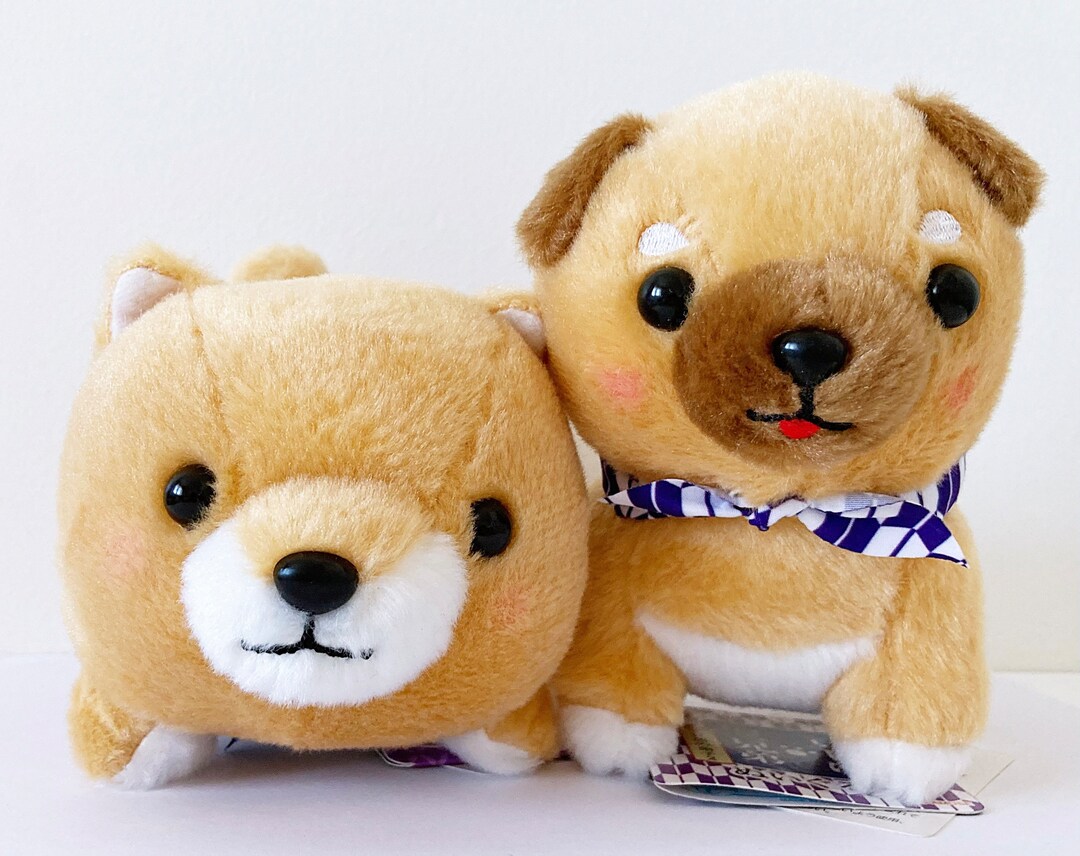Amuse Mameshiba San Kyodai Puppy Dogs Cute Kawaii Kitsch Plush in ...