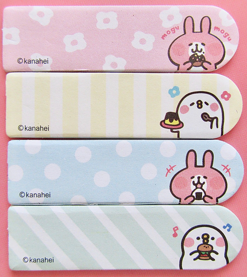 Kanahei Small Animals Piske and Usagi Rabbit Bird Cute Kawaii Kitsch ...