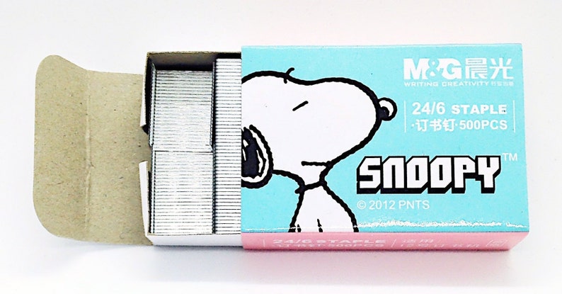 Snoopy Peanuts Charlie Brown cute kawaii kitsch mini stapler | Etsy