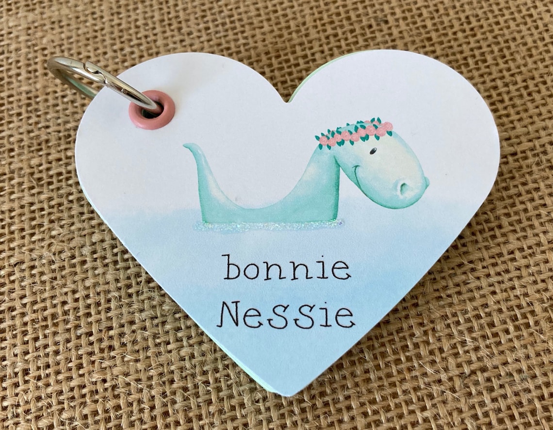 Essie's Nessie Loch Ness Monster Adorably Cute Scottish - Etsy UK