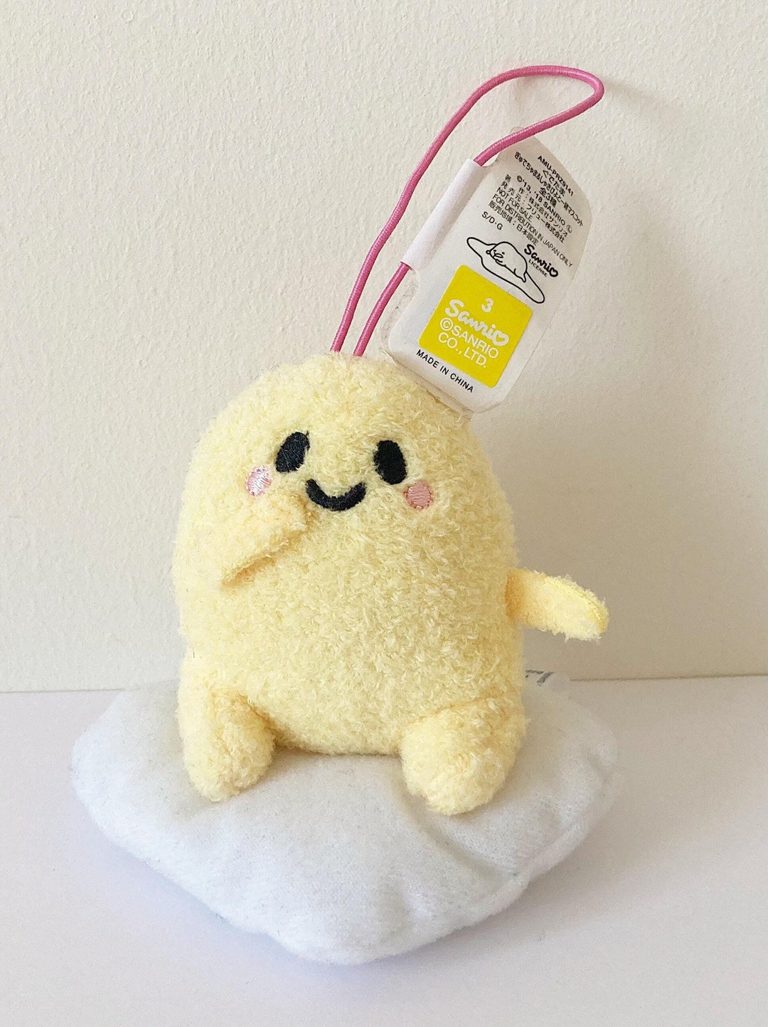 Gyudechama Gudetama's Friend Cute Kawaii Plush in Handmade Gift Bag - Etsy