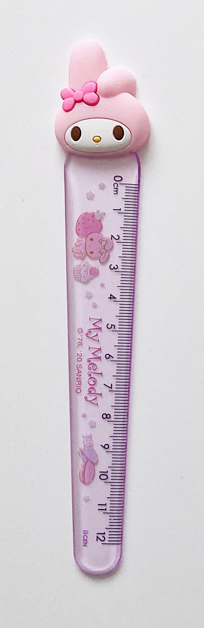 My Melody Hello Kitty 3D cute kawaii kitsch pastel 12cm rulers | Etsy
