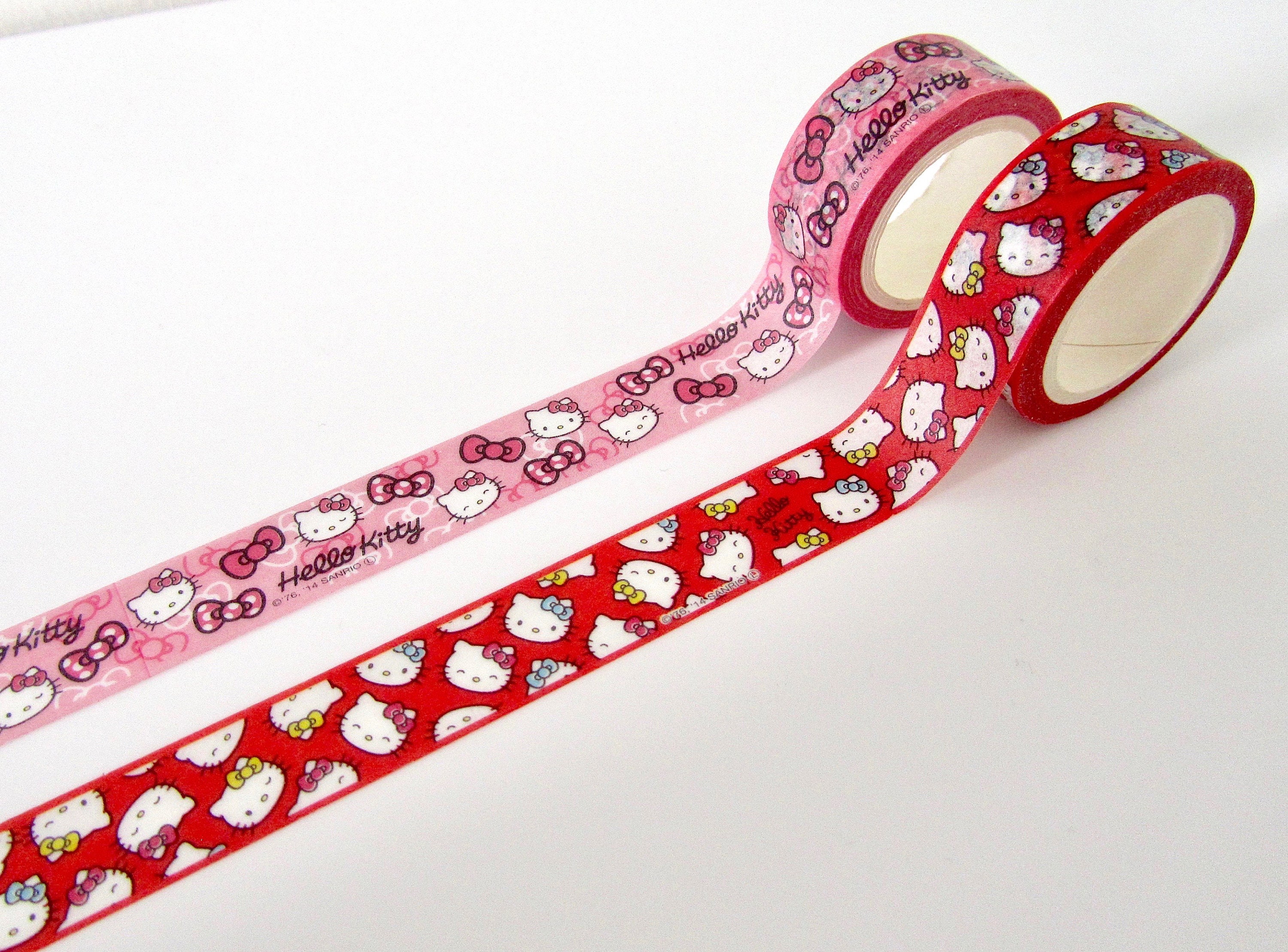 Hello Kitty Cute Kawaii Kitsch Washi Sticky Masking Deco Tapes | Etsy