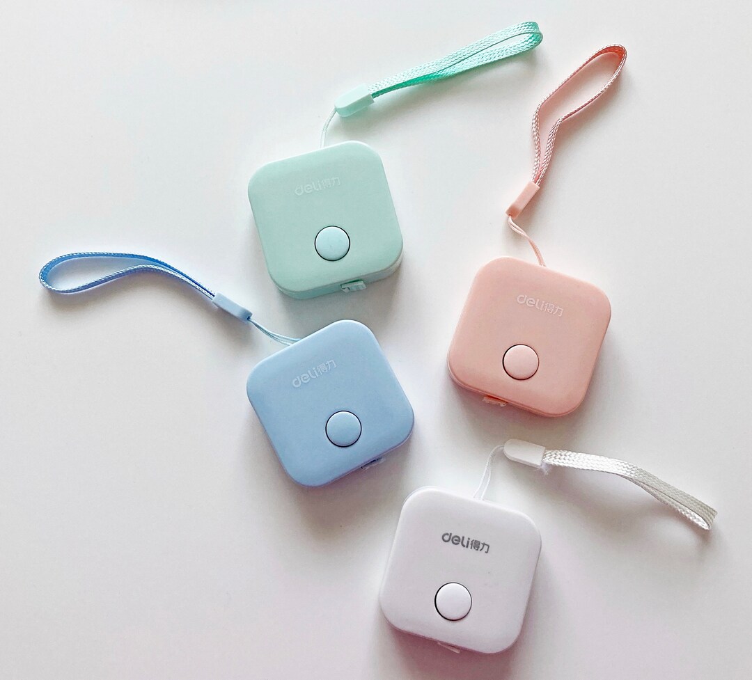 Pretty Pastel Candy Colour Retractable Tape Measures - Etsy