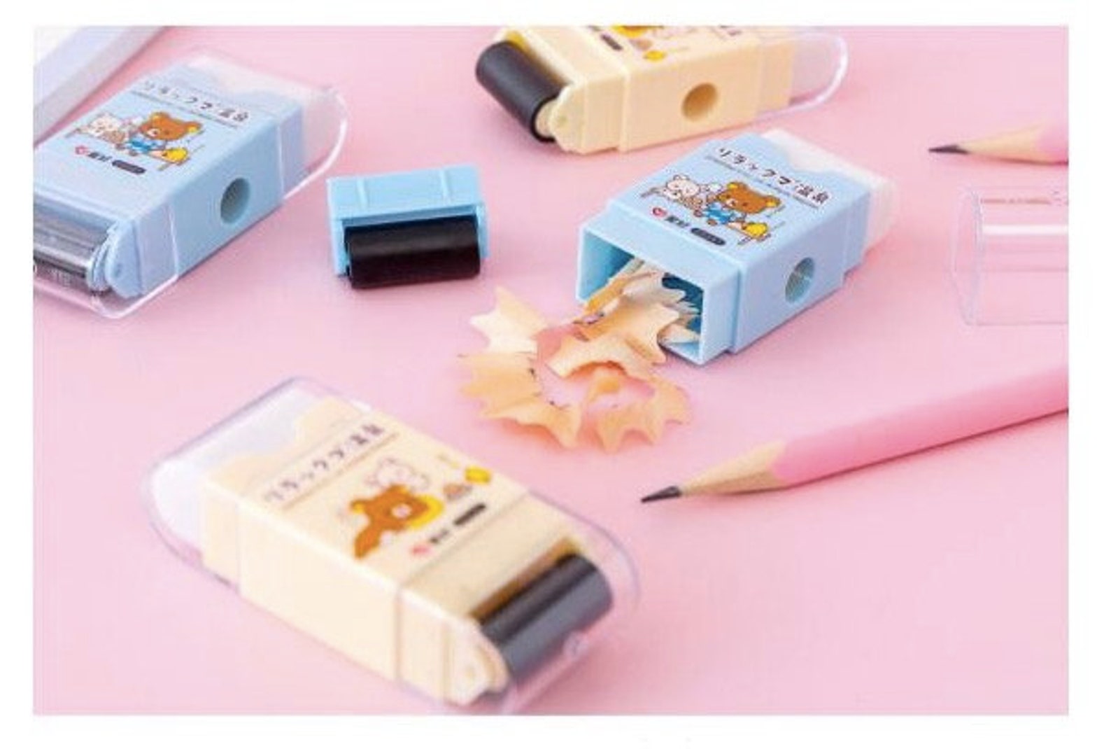 Rilakkuma Korilakkuma Kiiroitori Cute Kawaii Kitsch Eraser Rubber and ...