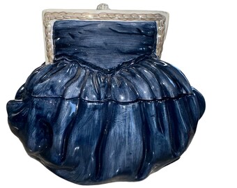 Ceramic Purse Cookie Jar - Etsy