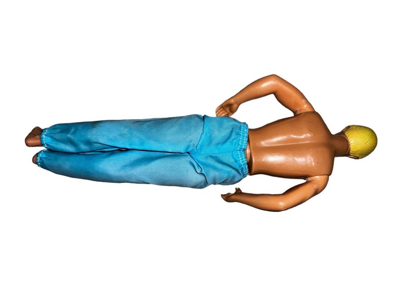 Vtg 1968 Ken Doll Mattel Move Shoulders Twisting Torso Rubber Bend ...