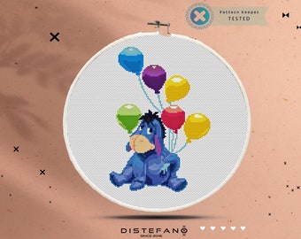 Eeyore Cross Stitch Pattern Instant Digital Download - Etsy