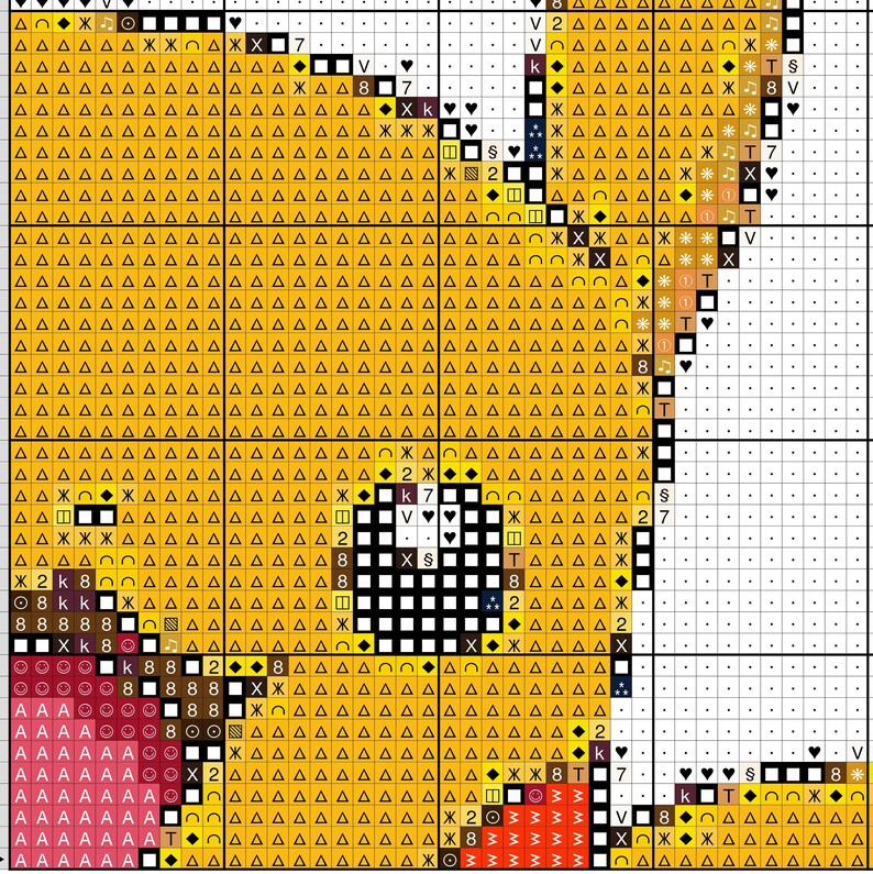 PIKACHU POKEMON Cross Stitch Pattern PDF Embroidery Chart - Etsy UK
