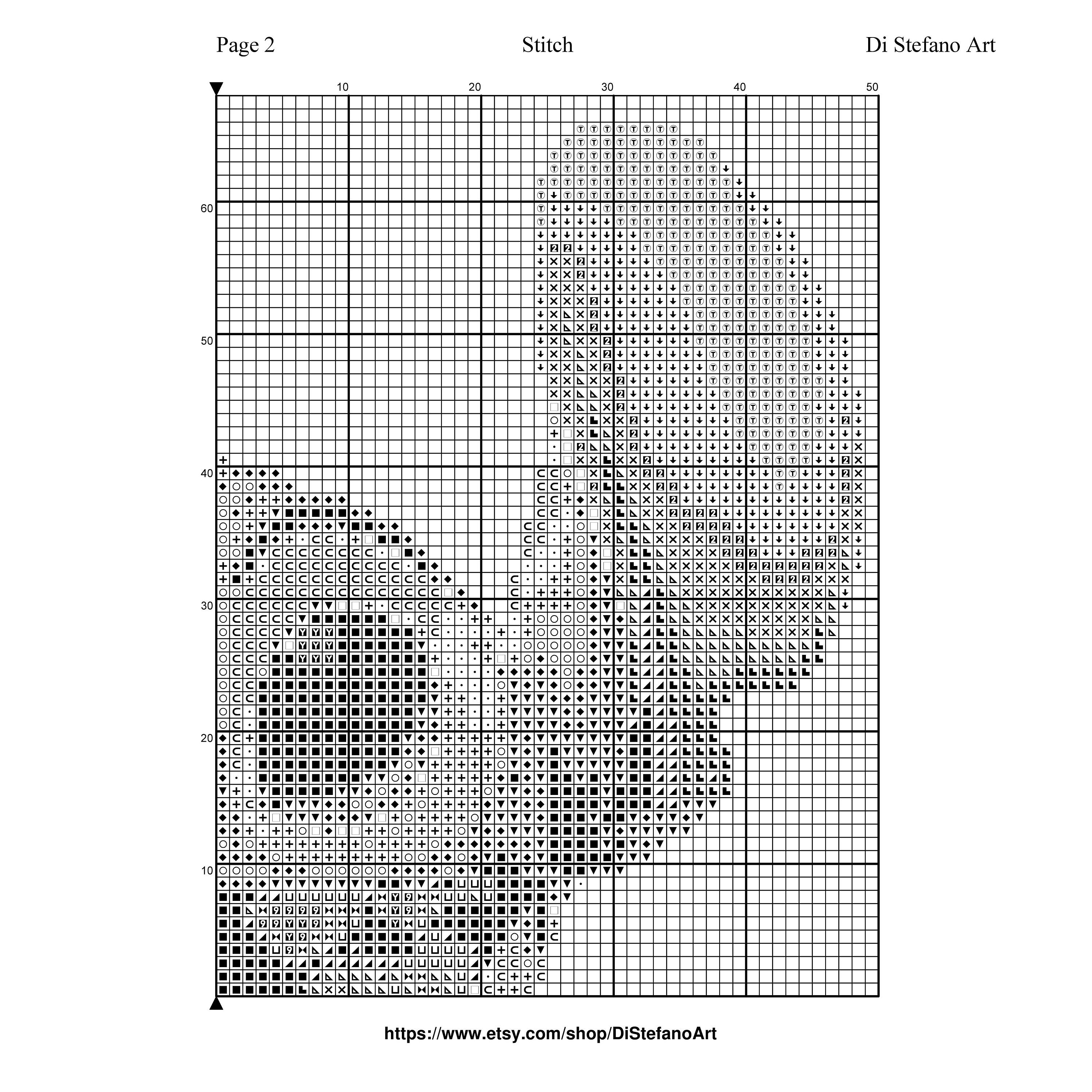 STITCH Cross Stitch Pattern PDF Embroidery Chart Nursery | Etsy