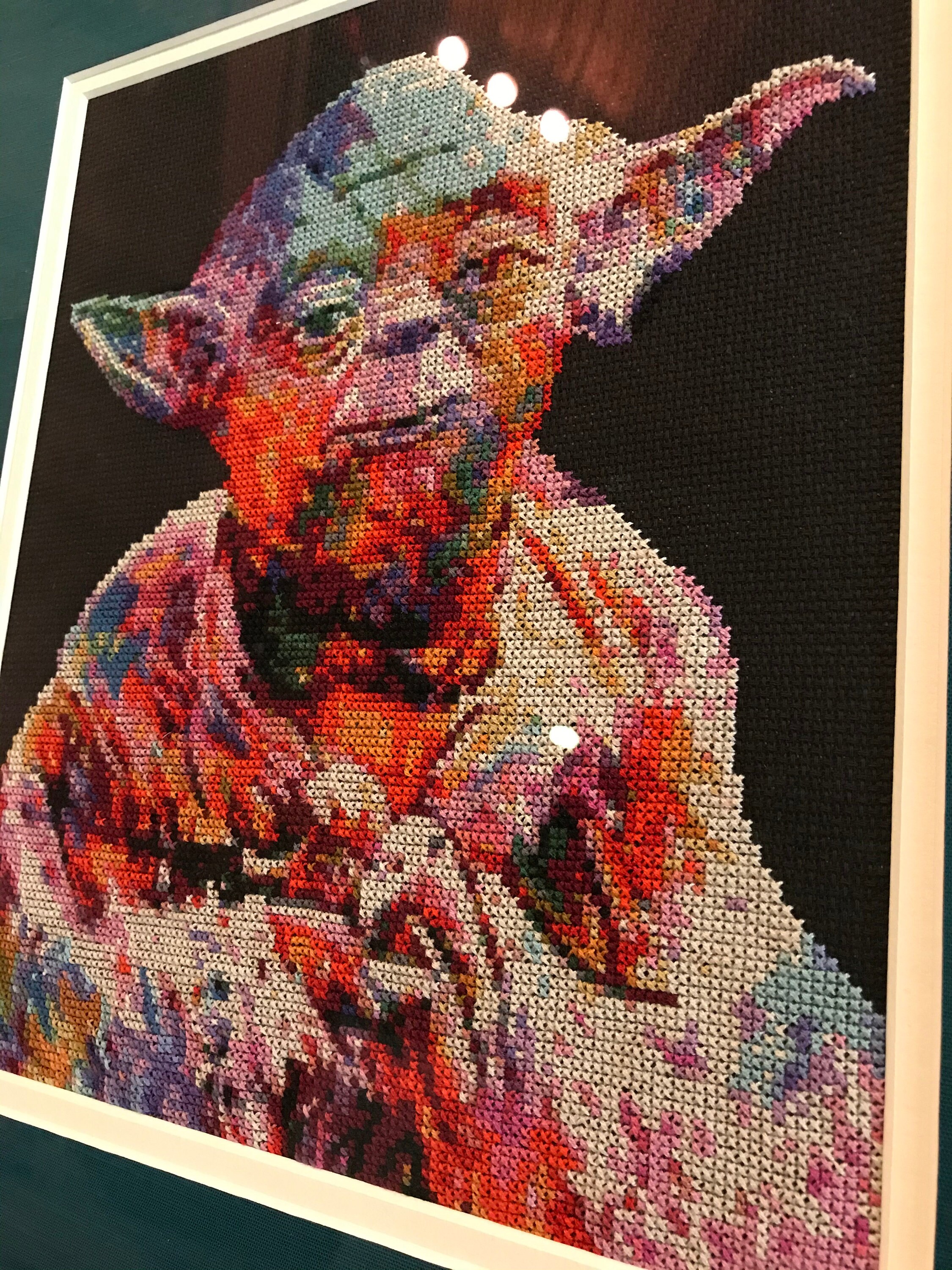 MASTER YODA Star Wars Cross Stitch Pattern PDF Modern Space | Etsy