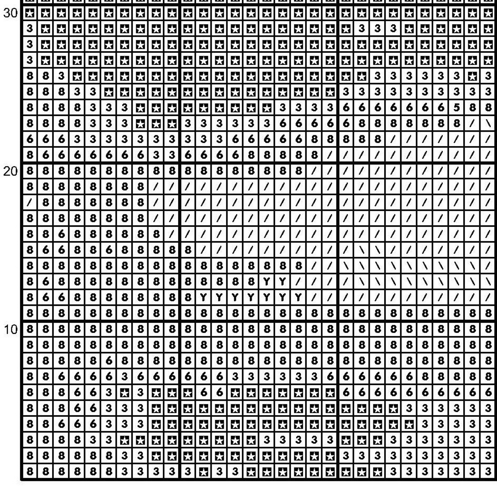 ROCK With Lighthouse Cross Stitch Pattern PDF, Embroidery Chart Wall ...