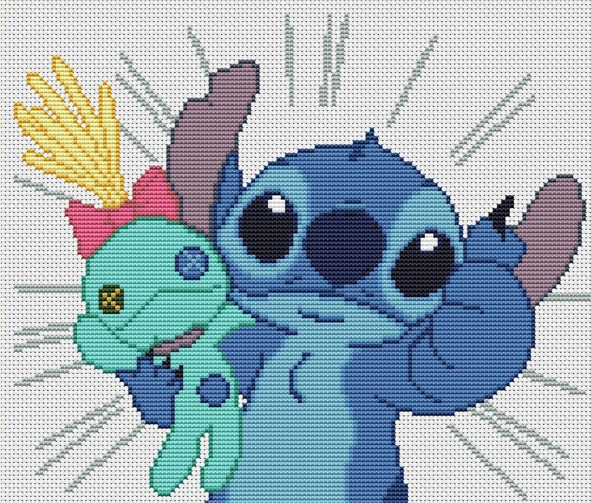 STITCH and SCRUMP Cross Stitch Pattern PDF, Embroidery Chart Nursery ...