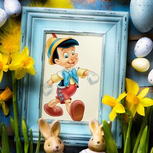 PINOCCHIO Cross Stitch Pattern PDF, Embroidery Chart, Cute Nursery ...