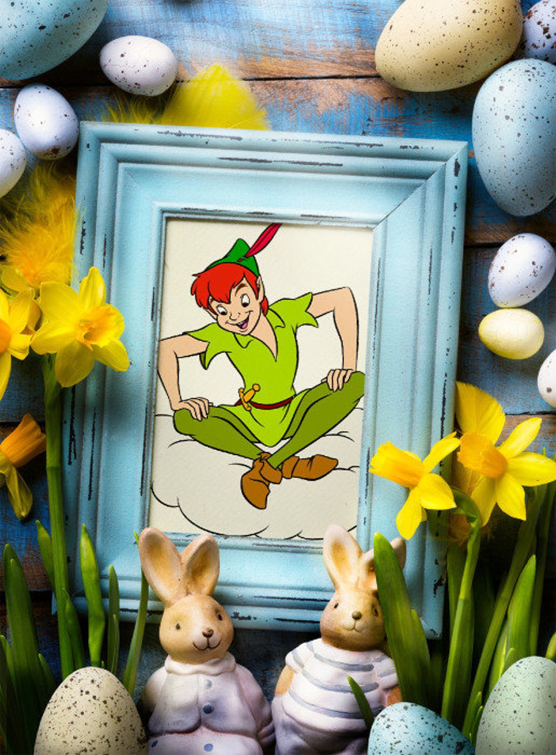 PETER PAN Cross Stitch Pattern PDF Embroidery Chart Nursery - Etsy UK