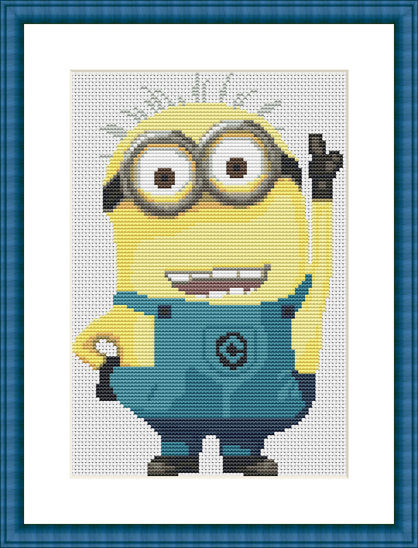 MINION Cross Stitch Pattern PDF Embroidery Cute Nursery Wall | Etsy