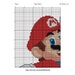 Super Mario Cross Stitch Pattern PDF, Embroidery Chart, Cute Nursery ...