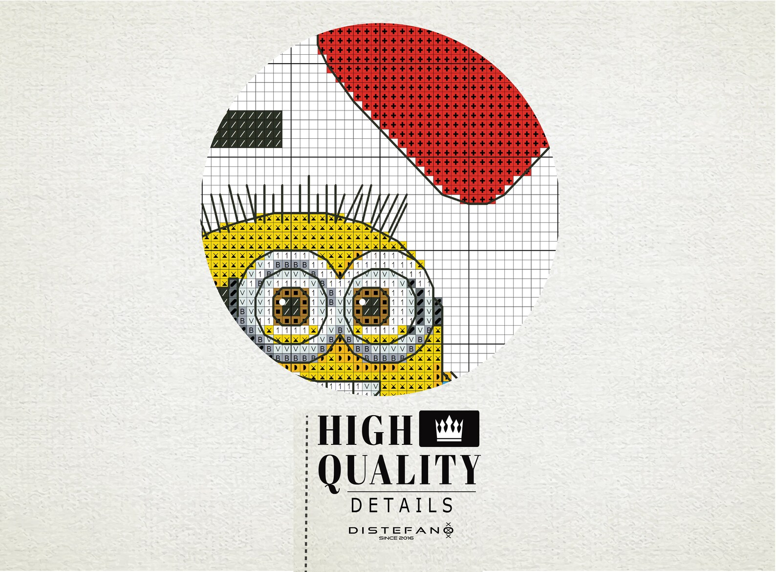 MINION I Love Cross Stitch Pattern PDF Minions Embroidery - Etsy