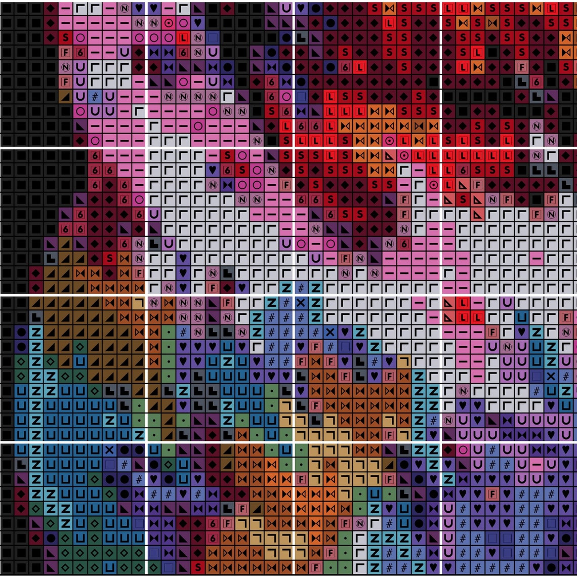 MASTER YODA Star Wars Cross Stitch Pattern PDF Modern Space | Etsy