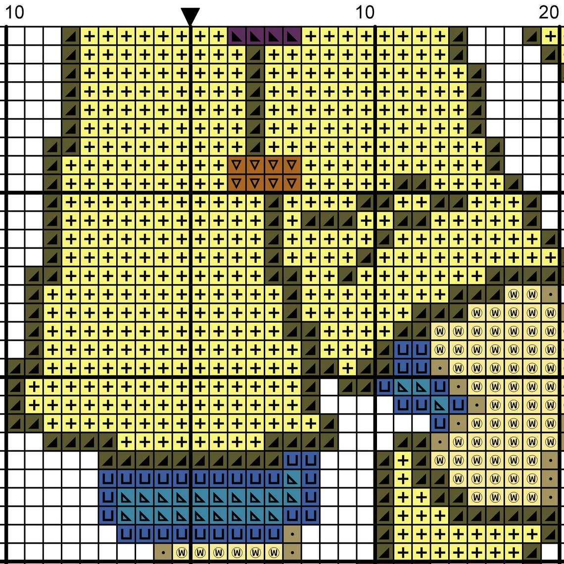 CHRISTOPHER ROBIN Cross Stitch Pattern PDF Umbrella Nursery | Etsy