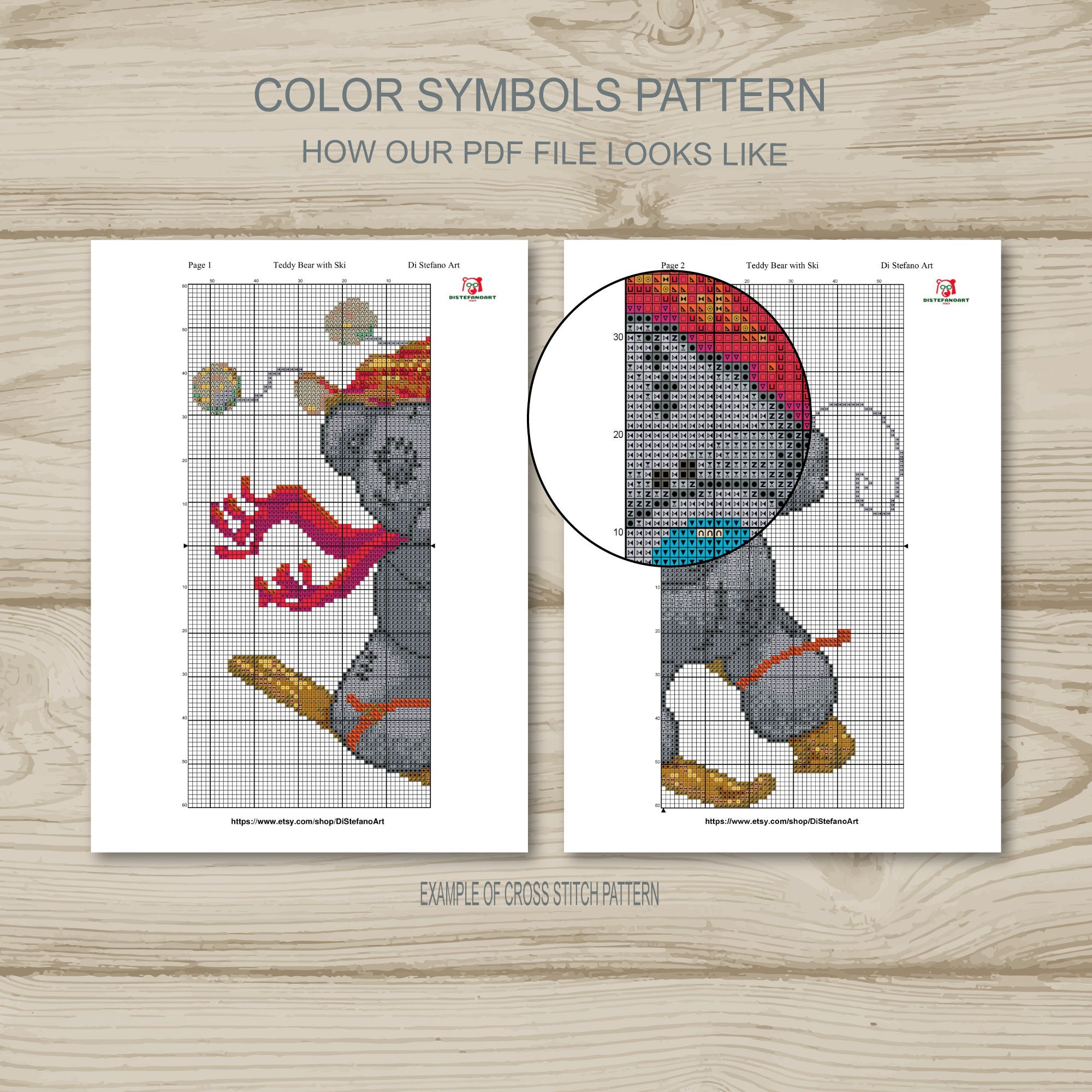 ROCK With Lighthouse Cross Stitch Pattern PDF, Embroidery Chart Wall ...