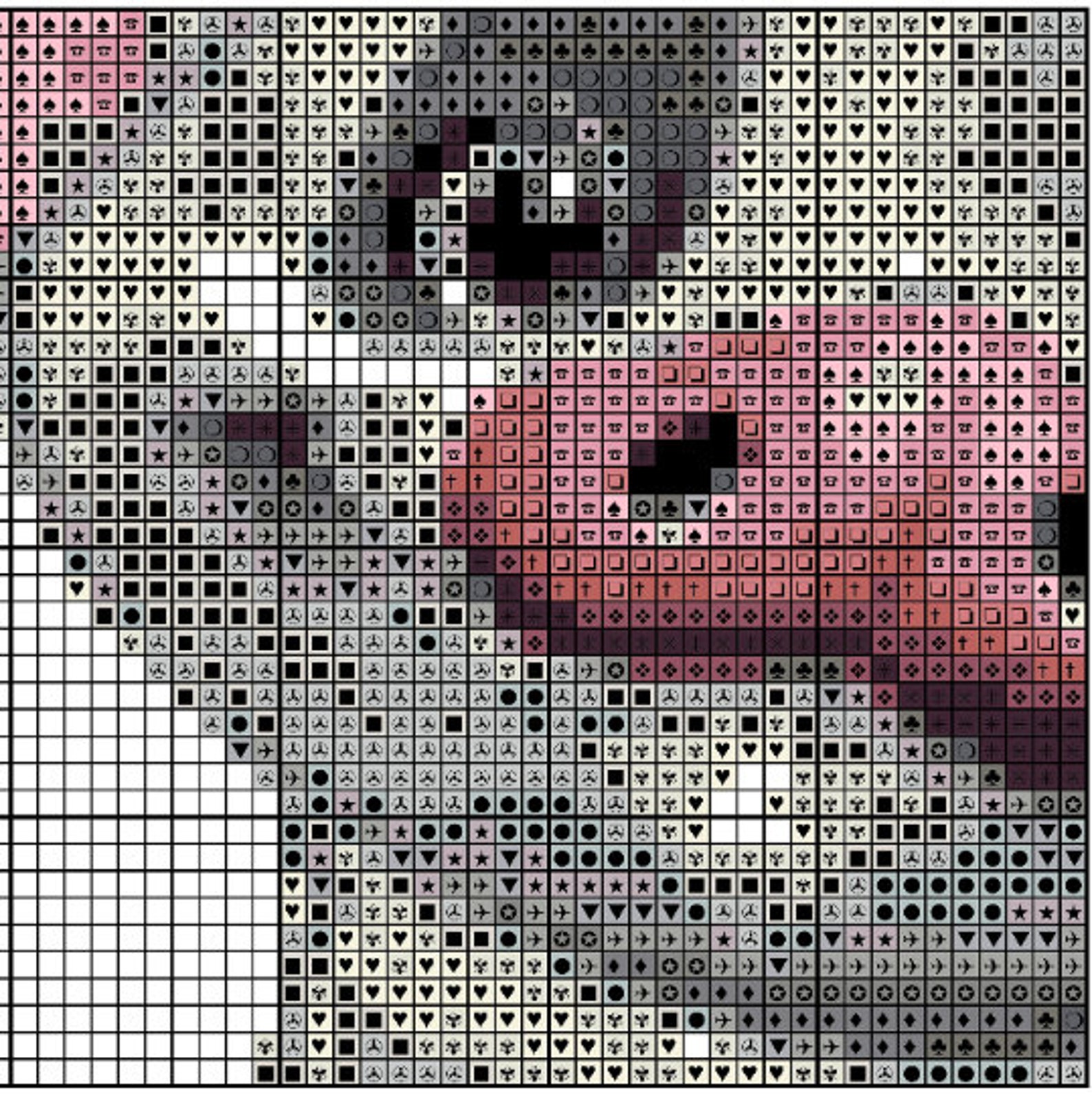 Moana Set Cross Stitch Pattern PDF Pua Chicken Heihei Te | Etsy