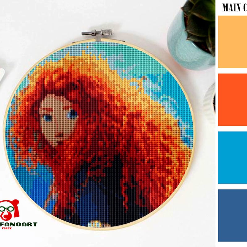 Brave Merida - Etsy
