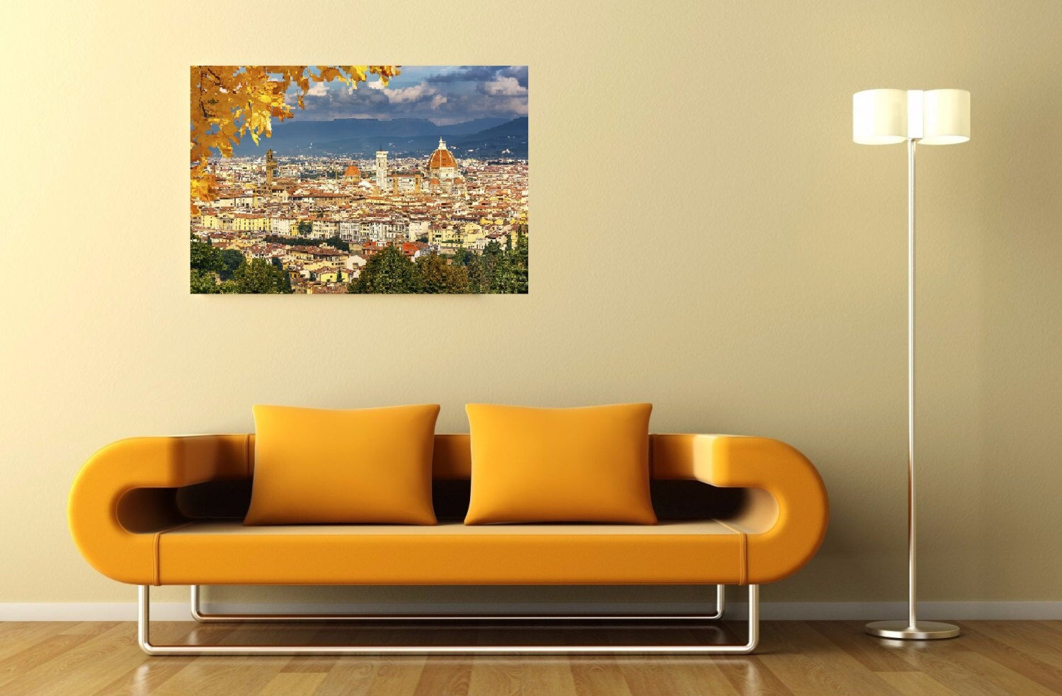 FLORENCE in Autumn Cross Stitch Pattern PDF, Modern Embroidery Chart ...