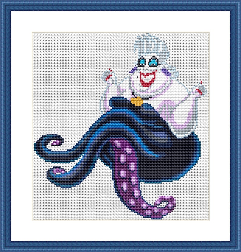 URSULA Cross Stitch Pattern PDF, Embroidery Chart, Nursery Decor ...