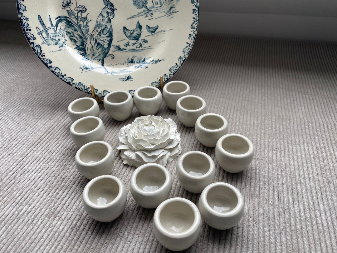 Set of 14 Pots, Snail Shells in Vintage French Tableware (ref/232) - Etsy