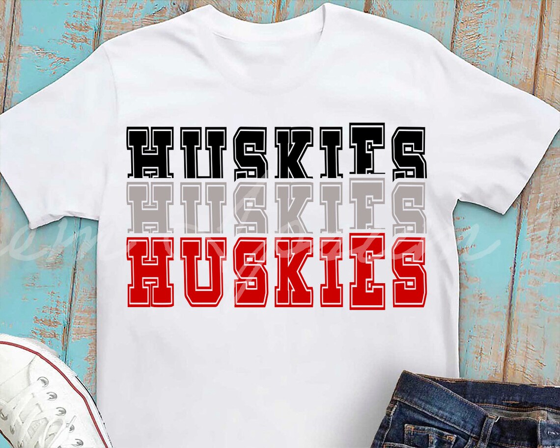 Huskies Svg Stacked Svg Huskies Svg Husky Svg Dxf Eps - Etsy