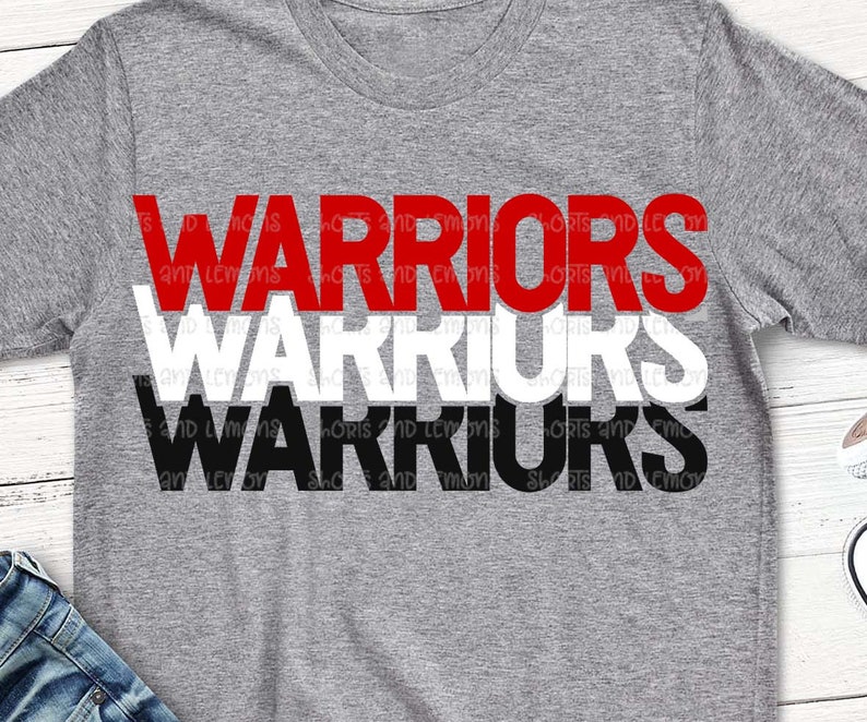 Warriors Svg Retro Svg Warriors Svg Warrior Dxf Eps | Etsy